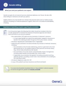 Ordering GeneDx genetic testing - GeneDx